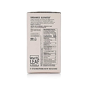 White Leaf Provisions Biodynamic Organic Baby Food – 12 x 3.17 Oz Peach + Oat Unsweetened Baby Puree Pouches - Squeezable Baby Food & Toddler Snack