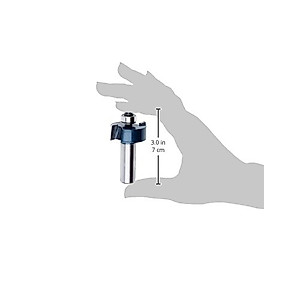 Bosch 85590M 3/8 In. x 1/2 In. Carbide Tipped Rabbeting Bit