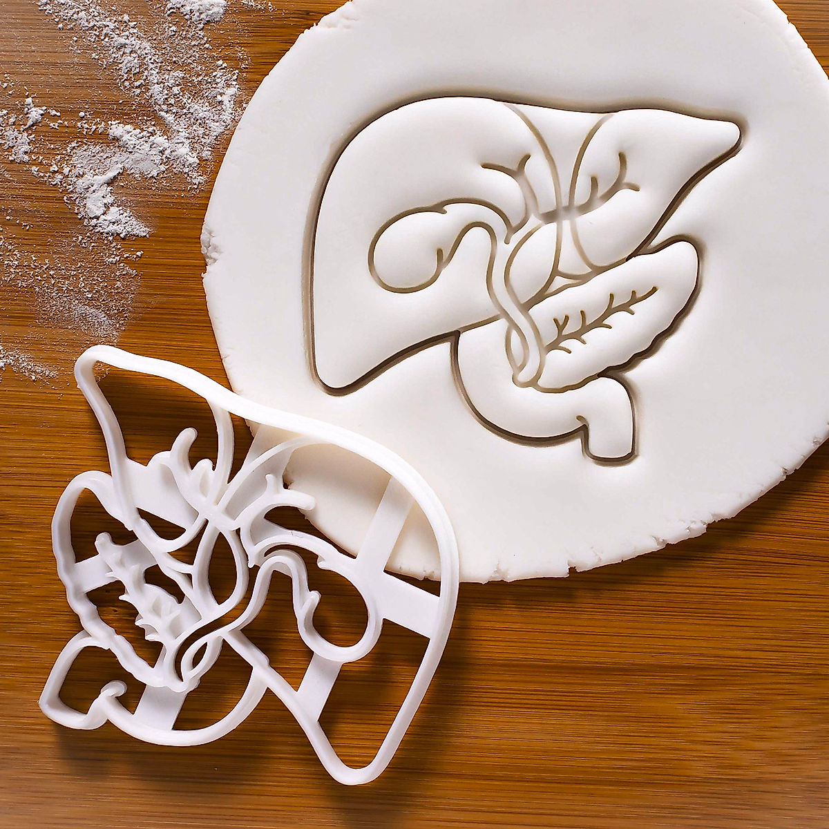 Gallbladder cookie cutter, 1 piece - Bakerlogy