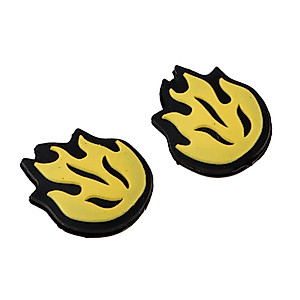 SM SunniMix 4 Pairs Tennis Racket Shock Absorbers Racquet Vibration Dampeners Shockproof Dampers Replacement Parts Sports Accessories -