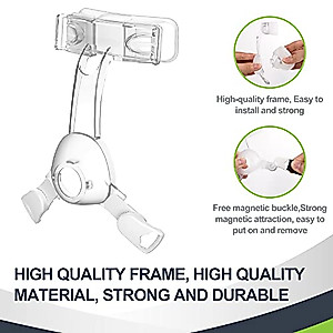 Improved Replacement Frame/Cushion for Comfort G_el Blue, Includes Small Nasal Cushion, Clips & Elbow, Frame(No Headgear), Fits snugly Full Air Seal, Easy Cleaning, Supplied by MEDICOLOR