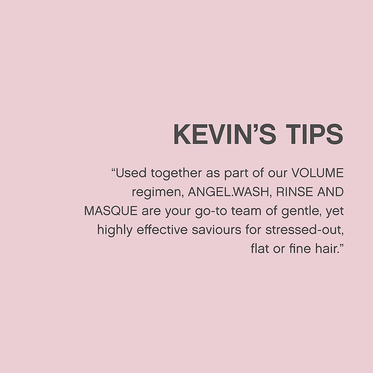 KEVIN.MURPHY ANGEL.WASH - Restorative Shampoo - For Fine Coloured Hair - Colour-Safe Shampoo - With Vitamins & Antioxidants - Sulphate & Paraben Free - 250 mL / 8.4 fl oz