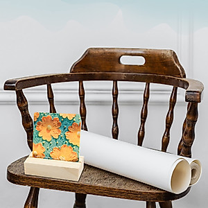 FSWCCK 40 Pieces Wood Place Card Holders Wood Table Number Stands Picture Holder Acrylic Sign Holdersr for Ceremony Birthday Party Home Decoration