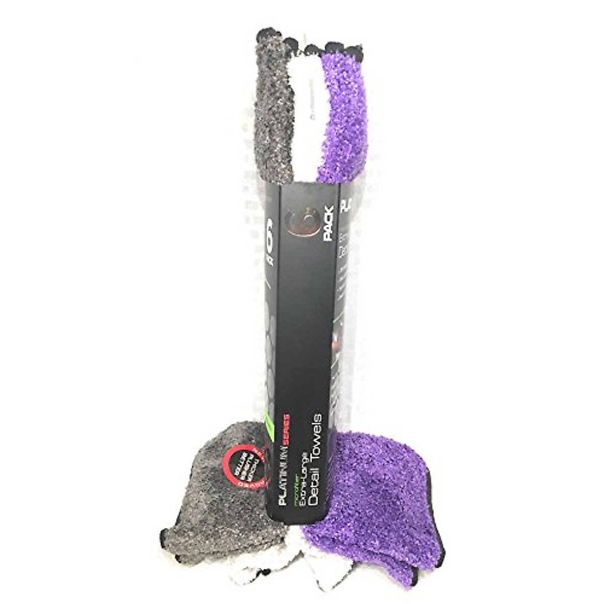 All Purpose 3 PACK Microfiber Towels Extra-Large 16x14in Platinum Series Detail Towels