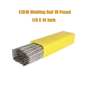 findmall Welding Rods E7018, 1/8 Inch Arc Welding Rods Carbon Steel Electrode 10 Lbs