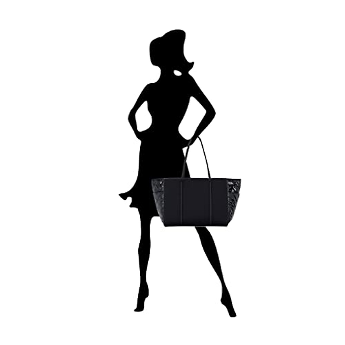 Haute Shore Greyson Noir Mix Neoprene Tote Bag