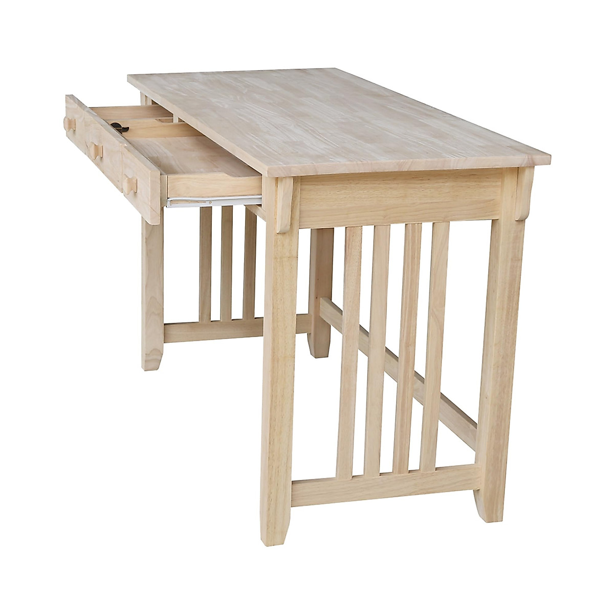 International Concepts Mission Computer Desk, Unfinished