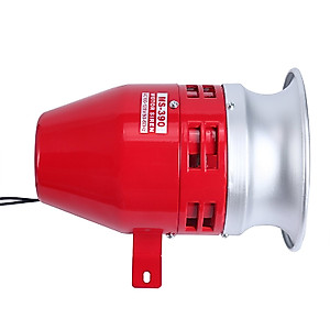 YaeCCC Motor Horn Siren Buzzer MS-390 AC 110V 1.5A 125DB Decibel Security