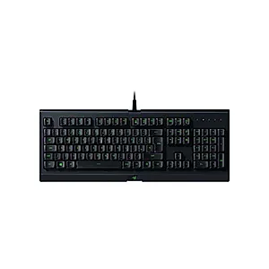 Razer Cynosa Lite Essential Gaming Keyboard (Fully Programmable, RGB Chroma Lighting, Gaming Grade Keys, 10 Key Roll-Over, Spill Resistant) US Layout|Black