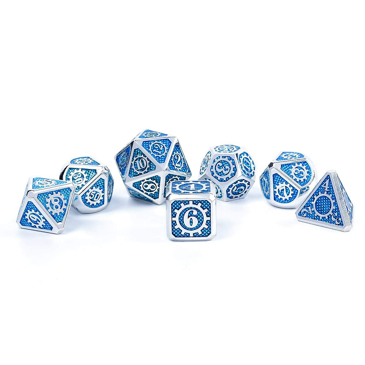 Tbrand DND Metal Dice is Used as Dungeon and Dragon Dice RPG. Its Cool Multiaspect DND Dice Suit Can Be Used as Gift and is Very Suitable for Dice Collectors.