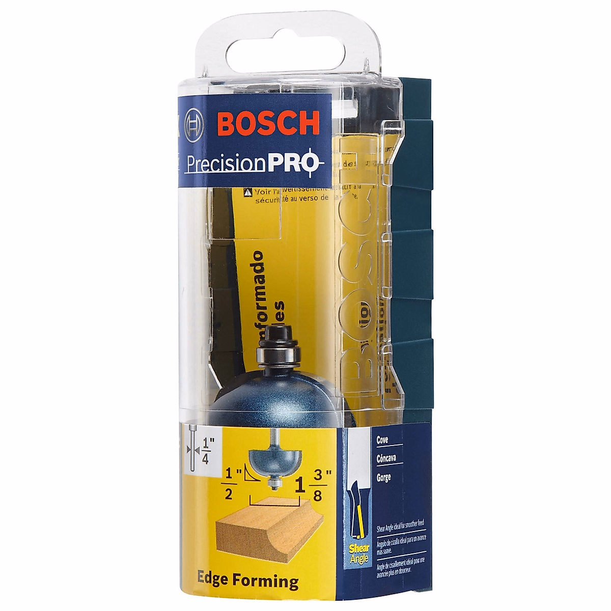 BOSCH 85207MC 1/2 In. x 5/8 In. Carbide-Tipped Cove Router Bit