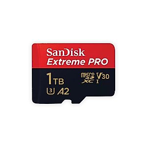 Sandisk microSDXC Extreme Pro 1TB (A2/ V30/ U3/ R170/ W90) + Adapter Mobile