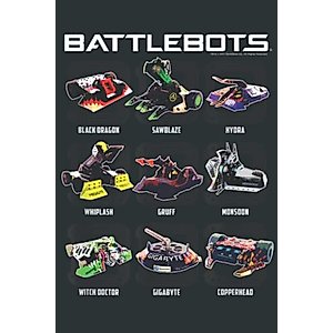BattleBots Group Robot Photo Box Up: Notebook_Journal_Heart_Journal_Notebook_6x9_inch_100pages.pdf