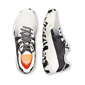 Mammut Women's Sertig II Low Trail Running Shoe , Glossy Black , 8 US