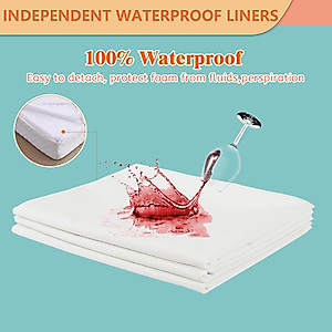 jela Foldable Mattress Twin Mattress, 4 Inch Memory Foam Folding Mattress, Trifold Mattress with Storage Bag and Waterproof Lining, Portable Mattress for Camping, Floor, Guest (38x75x4 inch, Twin)