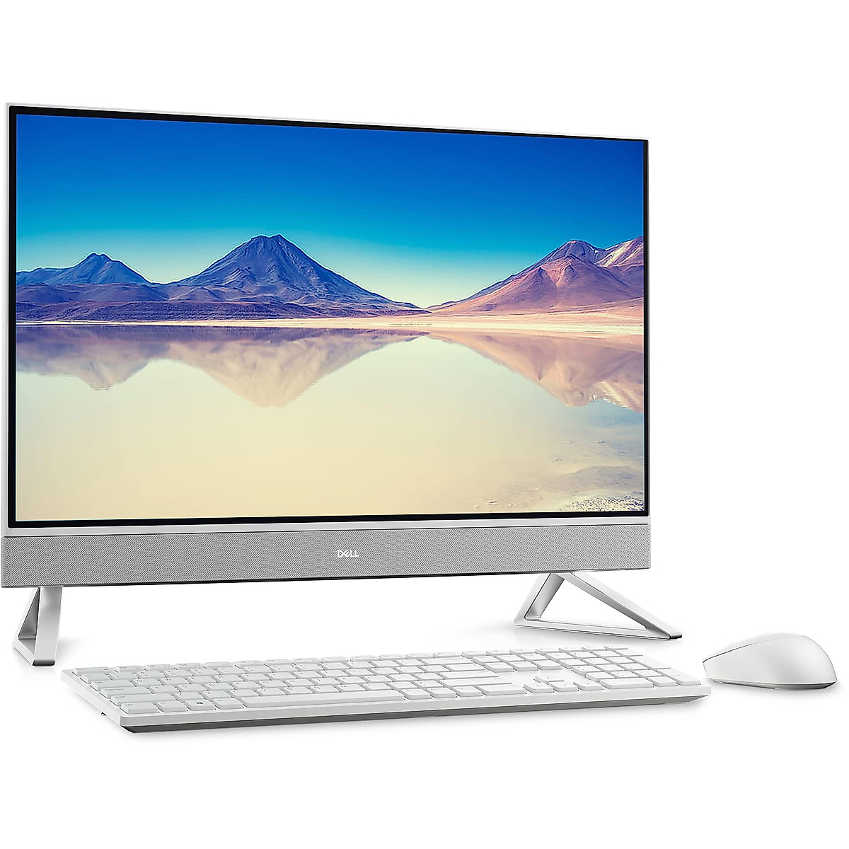 Dell Inspiron 7000 All-in-One Desktop, 27'' FHD Touchscreen, 12th Gen Intel Core i7-1255U, GeForce MX550, 16GB RAM, 1TB SSD, HDMI, RJ-45, Wireless Keyboard&Mouse, WiFi 6 Windows 11 Home, White (7700)