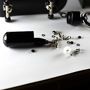 NOAHWOOD 8.0 Fingerboards Mini Skateboarding (NW8.0 360flip Deck) + (Update NW Prince 34mm Trucks) + (UpdateNW Black Logo Handmade White Wheels)(100x34mm) (Red Kite)