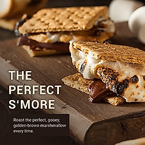 Radiate Portable Campfire & Marshmallow Roasting Sticks Bundle | The Original Go-Anywhere Campfire | 3-5 Hours of Bright and Warm Burn Time | Lightweight and Portable | Stainless Steel Hotdog Skewers