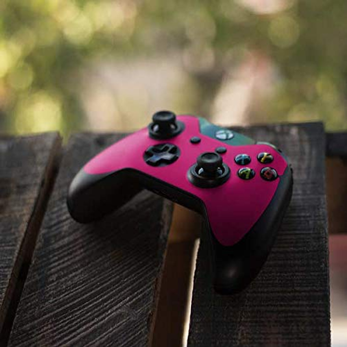 Skinit Decal Gaming Skin Compatible with Xbox One Controller - Originally Designed HOT Pink Design