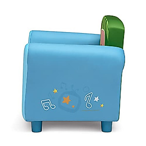 Delta Children Upholstered Chair, Wood CoComelon