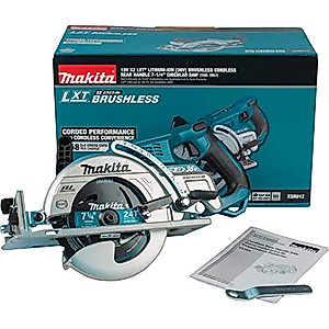 Makita XSR01Z 18V X2 LXT Lithium-Ion 36V Brushless Cordless Rear Handle 7-1/4" Circular Saw, Tool Only (Renewed)