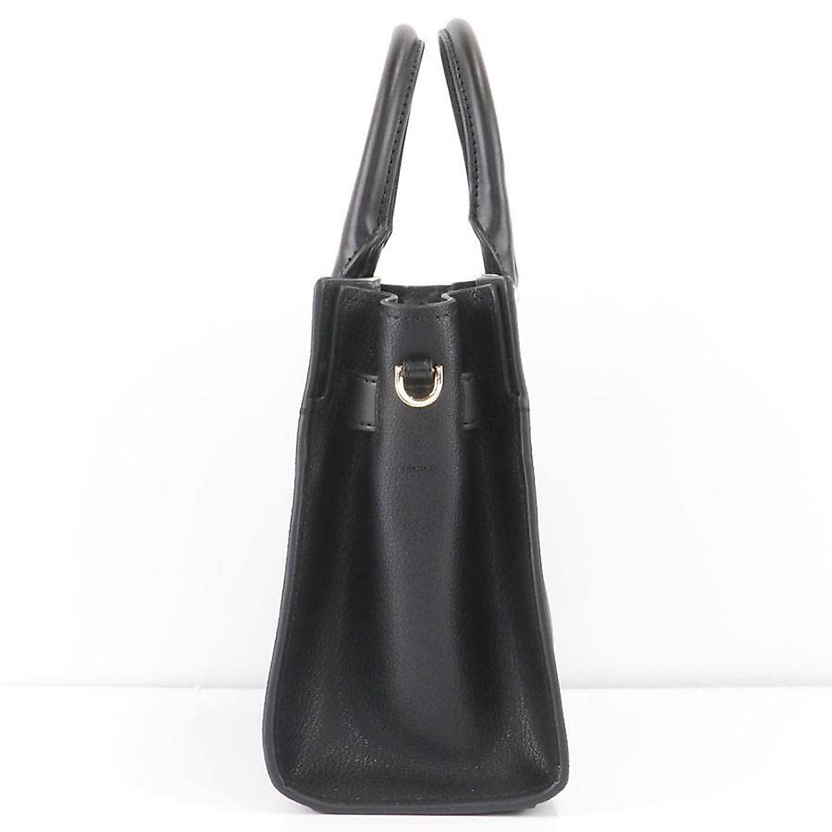 Michael Kors HAMILTON SMALL SATCHEL SHOULDER CROSSBODY BAG MK SIGNATURE (Black)