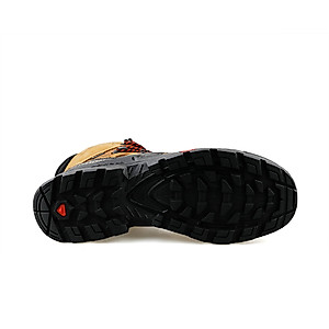 Salomon Quest 4 GTX Hiking Boots Mens Sz 11.5 Rubber/Black/Fiery Red