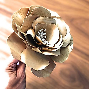 Cardstock Warehouse Wood Veneer Cherry Brown 8.5 x 11" - 12 Pt. Thick Premium Cardstock Paper - 10 Sheets