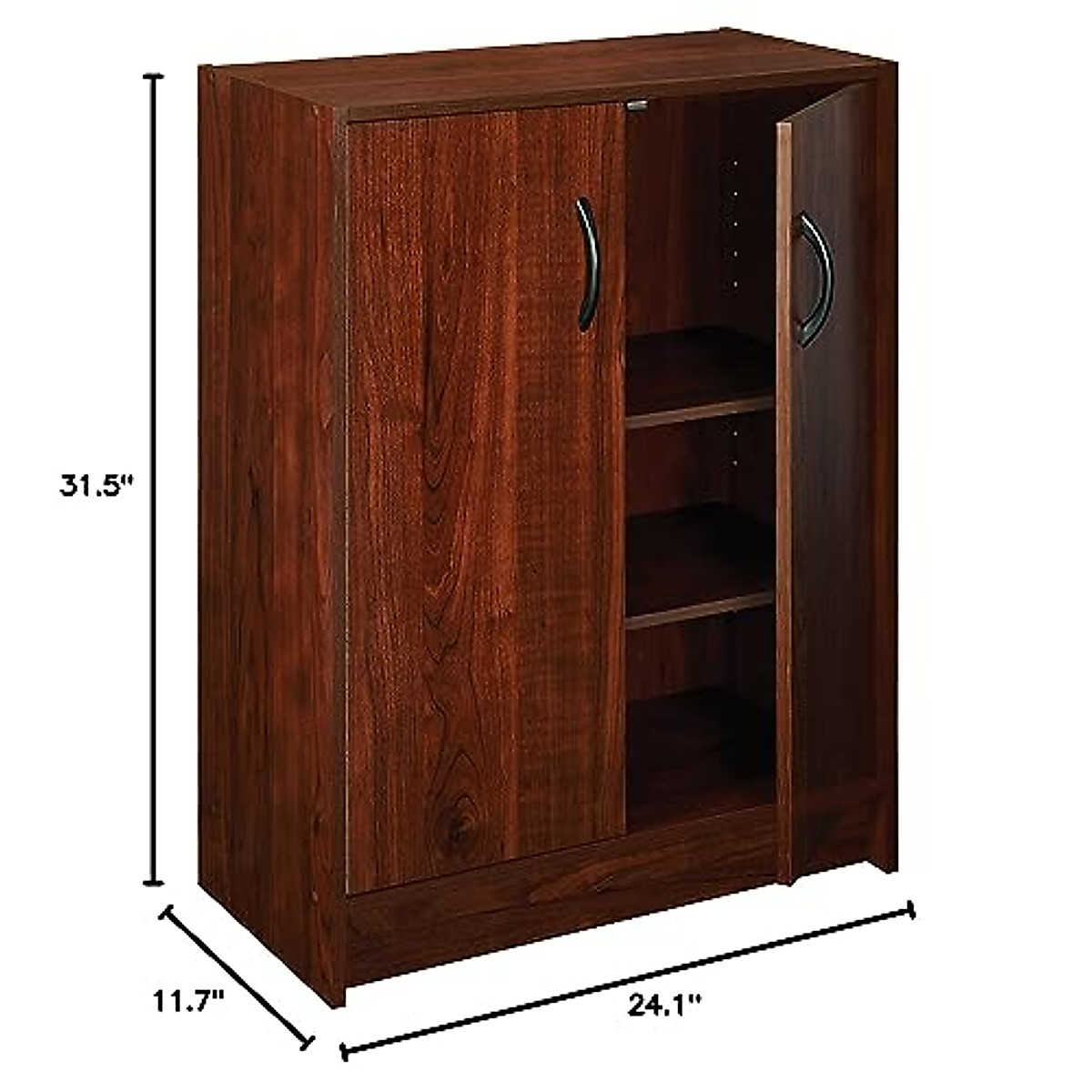 ClosetMaid, Dark Cherry 1307 Stackable 2-Door Organizer