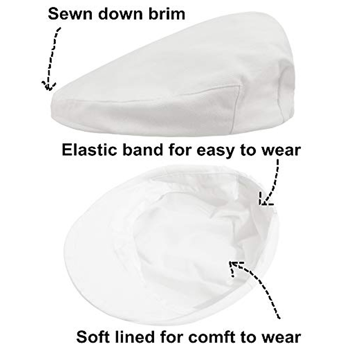 A&J DESIGN Baptism Outfits for Boys Christening Wedding Formal Dedication Blessing Ivory Suit with Newsboy Hat 3-4T