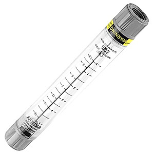 Water Flow Meter,Ozgkee Flow Meter Tube Type Flow Meter for Liquid Pipeline Flowmeter 0.5‑5 Gpm / 1.8‑18 Lpm Flow Meter Water