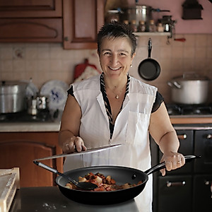 PRANZOELITE Non Stick Pans Skillet set 8&10in, Cooking with Less Oil Health Care, Easy Clean Frying Pan for a better life, Oven Safe, Multistove Multipurpose, Cool Comfort Handle, PFOA PFOS Toxic Free