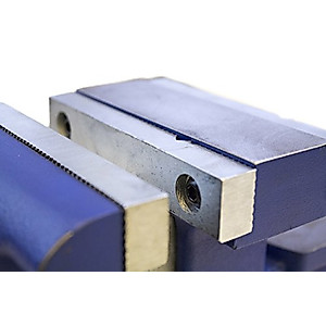 Yost Vises 855-D2 Industrial Grade Reversible Vise, 5.5", Blue