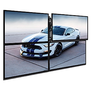 Mount-It! Pop Out Video Wall Mount, Digital Signage TV Menu Board Mount for 32 to 70" TVs, Up to VESA 600x400, Commercial Grade 154 Lbs Capacity