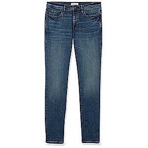 Amazon Essentials Men's Comfort Stretch Slim-Fit Jean (Previously Goodthreads), Medium Blue, 30W x 36L