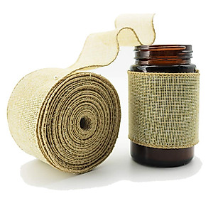 Wired Edge Burlap Ribbon 3 Rolls,30 Yards x 2.5 in Black Red Plaid Ribbon, Black White Buffalo Plaid Ribbon and Burlap Ribbon for Crafts Gift Wrapping Decoration