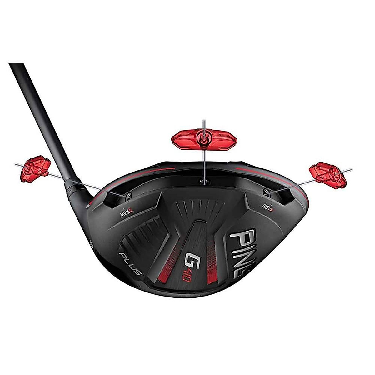 PING G410 Plus Driver (Right, ALTA CB Red Graphite, Stiff, 10.5)