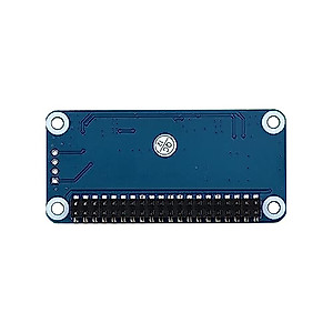 Waveshare Environment Sensor HAT, Compatible with Raspberry Pi 5/4B/3B/Zero/Zero W/Zero 2W/Pico/Pico W/Pico WH, I2C Bus with Rich Onboard Resources Including Ambient Light Sensor VOC Sensor