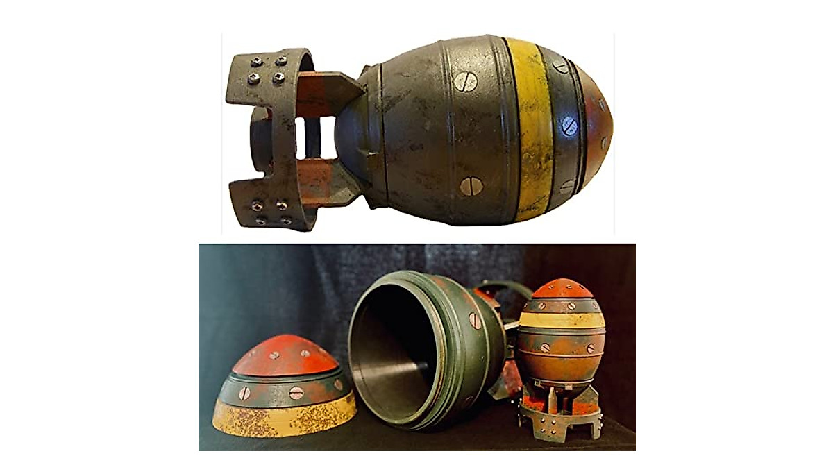 Mini Nuke Bomb Storage Box - Unique Desktop Decor & Gift