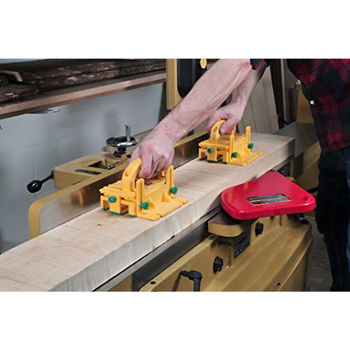MICROJIG GRR-RIPPER GR-100 3D Table Saw Pushblock, Yellow