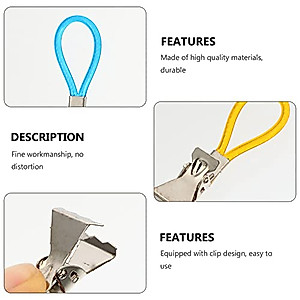 Cabilock 20pcs Kitchen Hook Cupboards Loops Home Travel Clips Dishcloth for Hangers Towels Clip Hanging Holder Laundry Cloth Clothes Towers Hanger Towel Metal Tea Bathroom