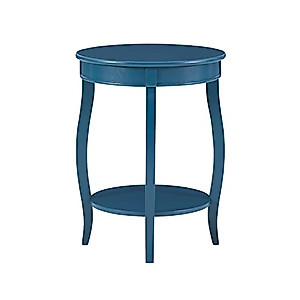 Powell Furniture Powell Teal Round Shelf Table