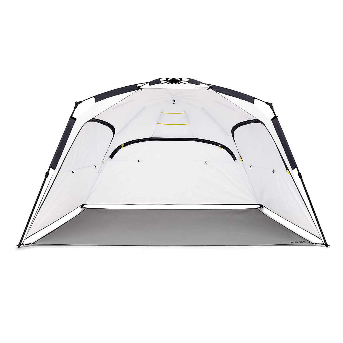Veer Family Basecamp Recreational Pop-Up Tent | Premium Trail Rated Beach Tent or Camp Shelter for Adults and Kids | Water Resistant UPF50 Protective Coating | Portable with Easy Set Up and Take Down