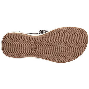 Easy Street Women's Sport Sandal, Grey, 6.5 X-Wide