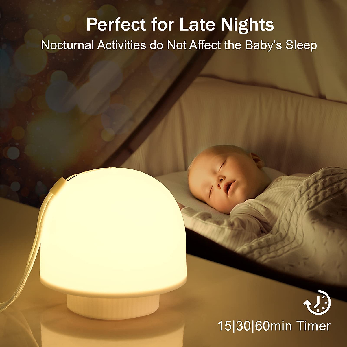 Night Light for Kids LED Night Light Lamp Portable Nightlights for Kids Room with Remote Control Rechargeable Kids Night Lights for Bedroom Camping Lights, Bedside Lamps for Nursery Girls Boys Gift