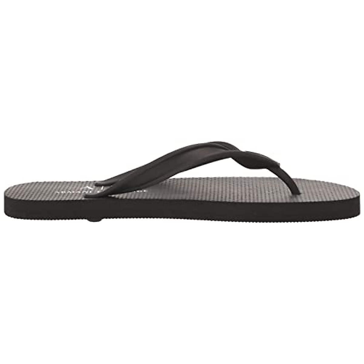 A | X ARMANI EXCHANGE Men's Logo Flip Flop, Black, 10