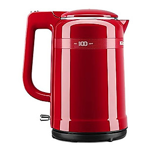 KitchenAid 1.5L Queen of Hearts Kettle KEK1565QHSD, Passion Red