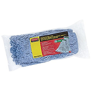 Rubbermaid Commercial Super Stitch Blend Large Mop Heads, 2-Pack