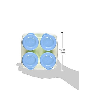 Nuby Garden Fresh 4pk Fresh Food Pods in Tray (Colors May Vary)