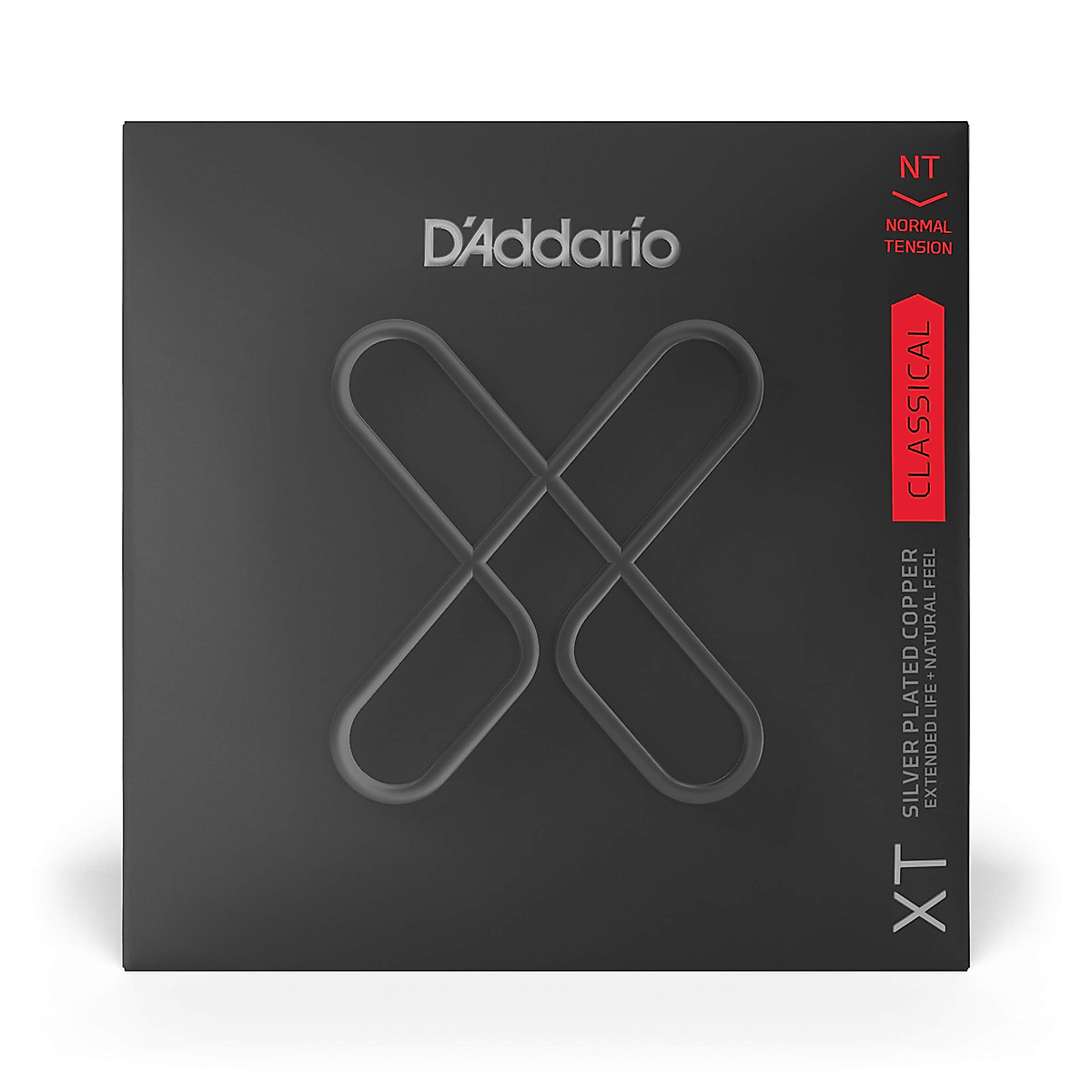 D'Addario XT Coated Classical Guitar Strings - XTC45 - Extended String Life with Natural Tone & Feel - Normal Tension